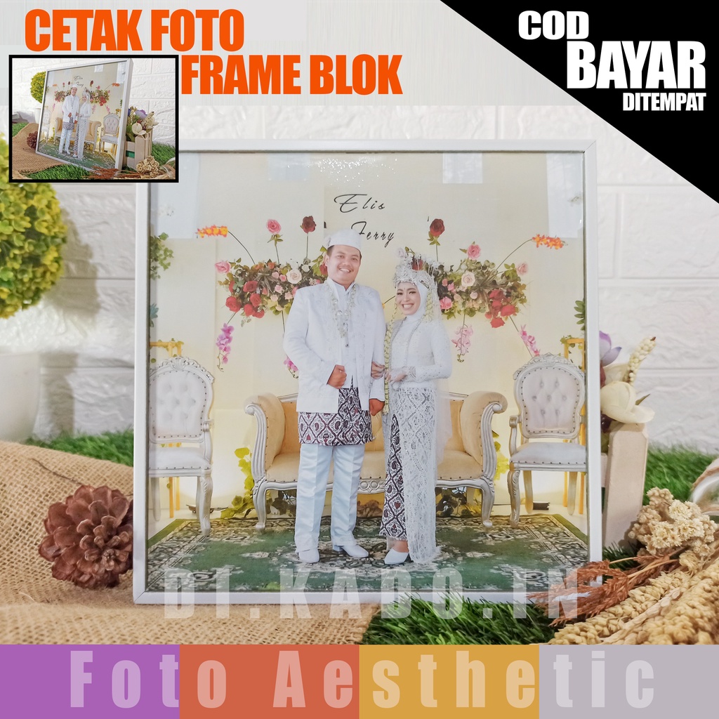 Jual Cetak Foto Frame Blok | PicBox | Photo Block | Wisuda/Graduation ...