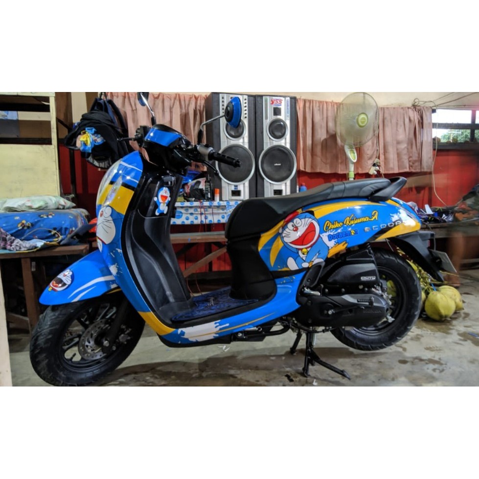 Jual Sticker Decal Scoopy Glossy/Doff Bebas Request | Shopee Indonesia