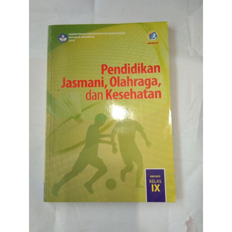 Jual PENDIDIKAN JASMANI OLAHRAGA DAN KESEHATAN KELAS 9/3 SMP BSE/DANA BOS/KEMENTERIAN PENDIDIKAN ...
