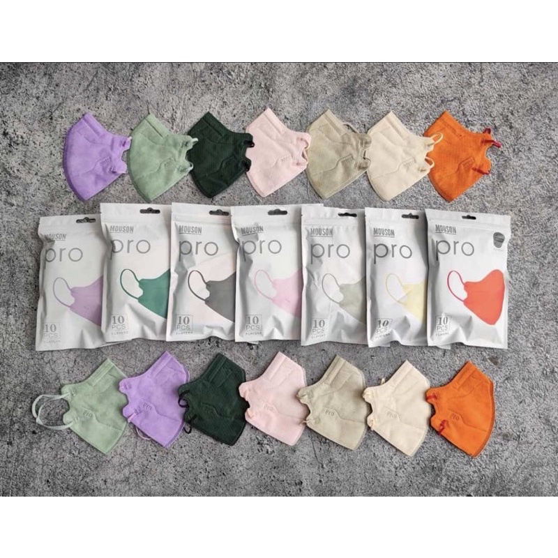 Jual MOUSON PRO MASK KN95 MOUSON KN95 5D 5PLY MASKER KN 95 5 PLY ISI 10 ...
