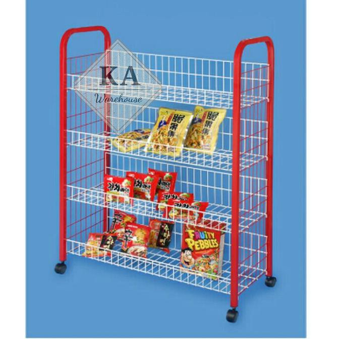 Jual Rak Chiki 4 Susun Master / Rak Serbaguna / Rak Jumbo / Rak Snack ...