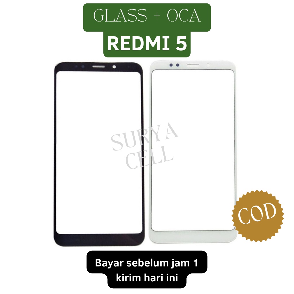 Jual Kaca Depan Redmi 5 Kaca Lcd Kaca Touchscreen Kaca Touch screen ...