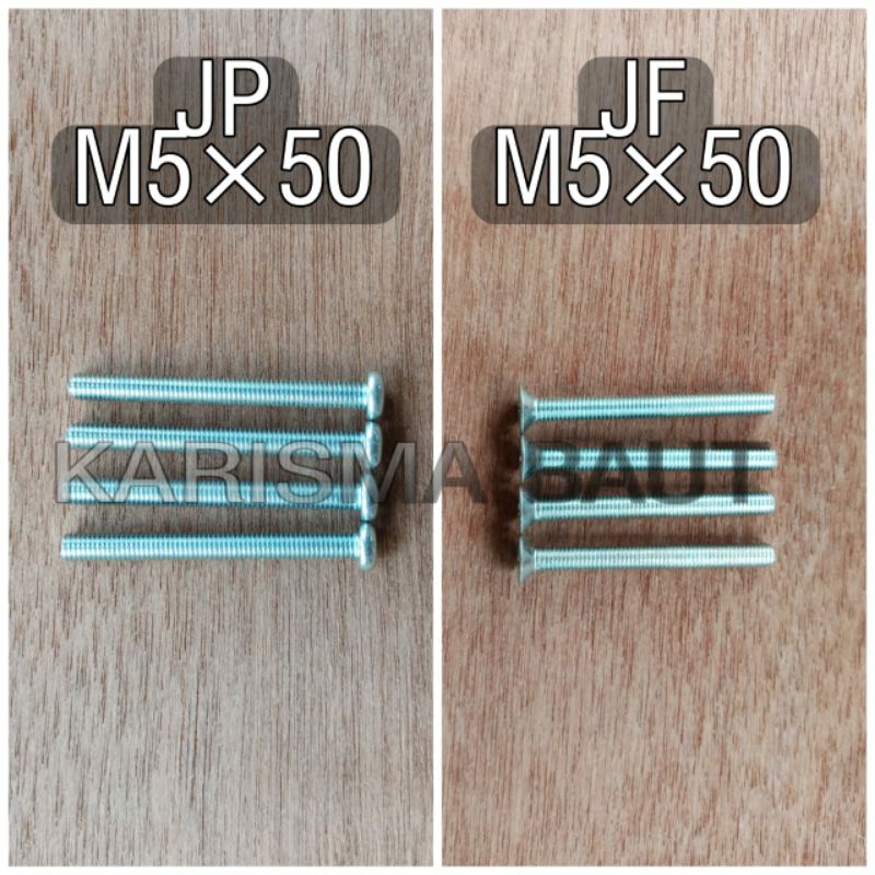 Jual Baut JP M5 x 50 ( baut JP 5x50 ) / Baut JF M5 x 50 ( baut JF 5x50 ...