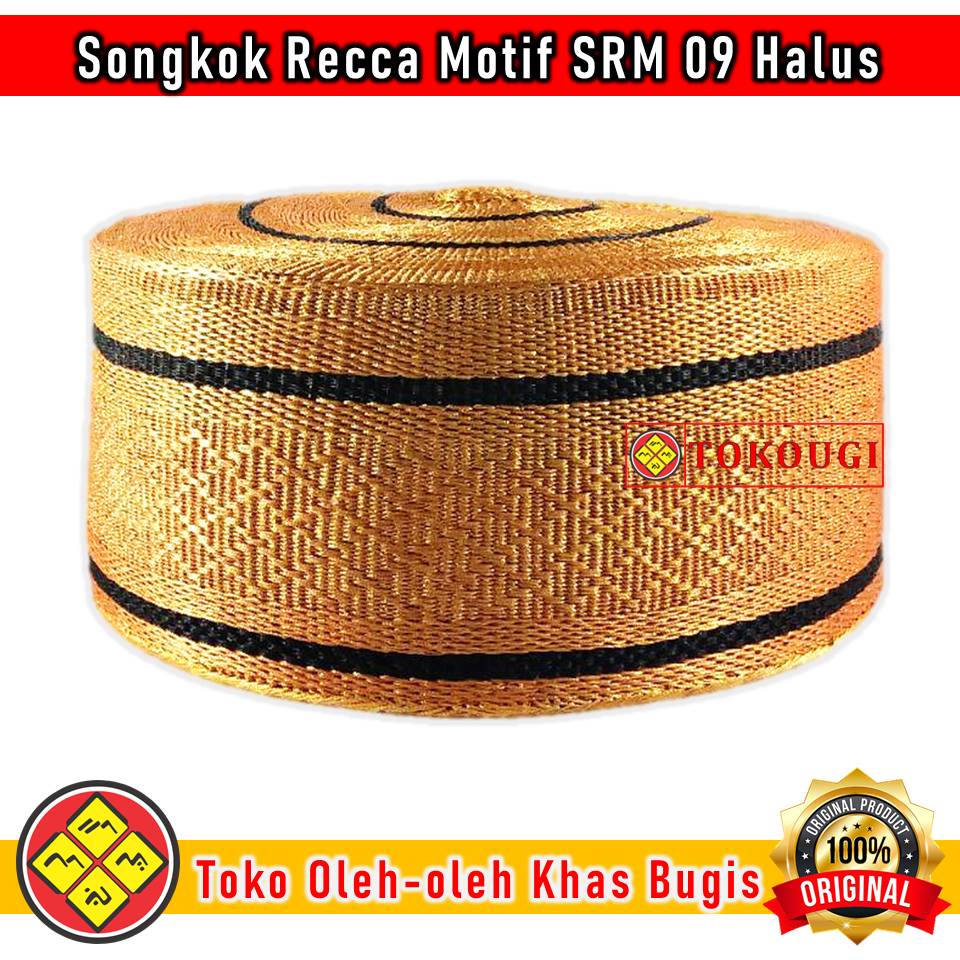 Jual Topi Bugis Khasi Sulawesi Type SRM 09 Halus Terlaris | Shopee ...