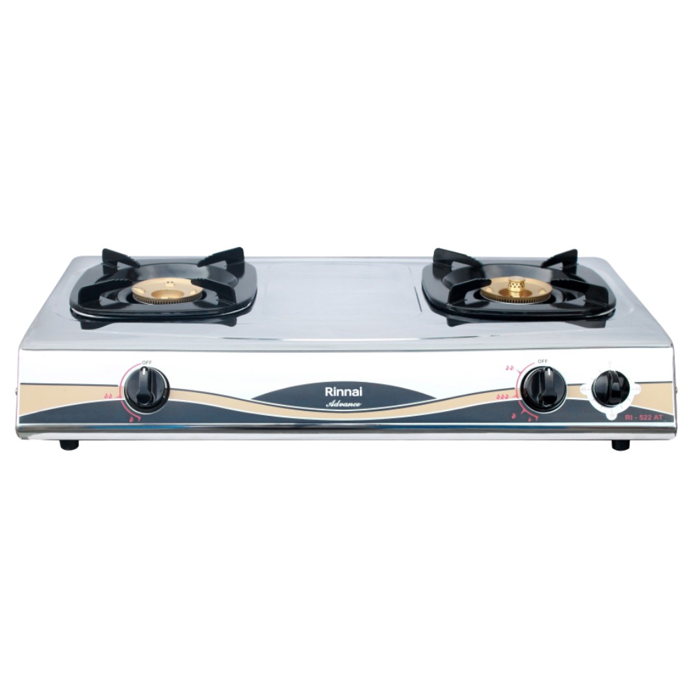 Jual Kompor gas Rinnai RI 522 A RI 522A Kompor Gas Rinnai 2 Tungku 5.0 ...