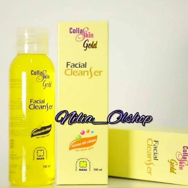 Jual collaskin facial cleanser gold | Shopee Indonesia
