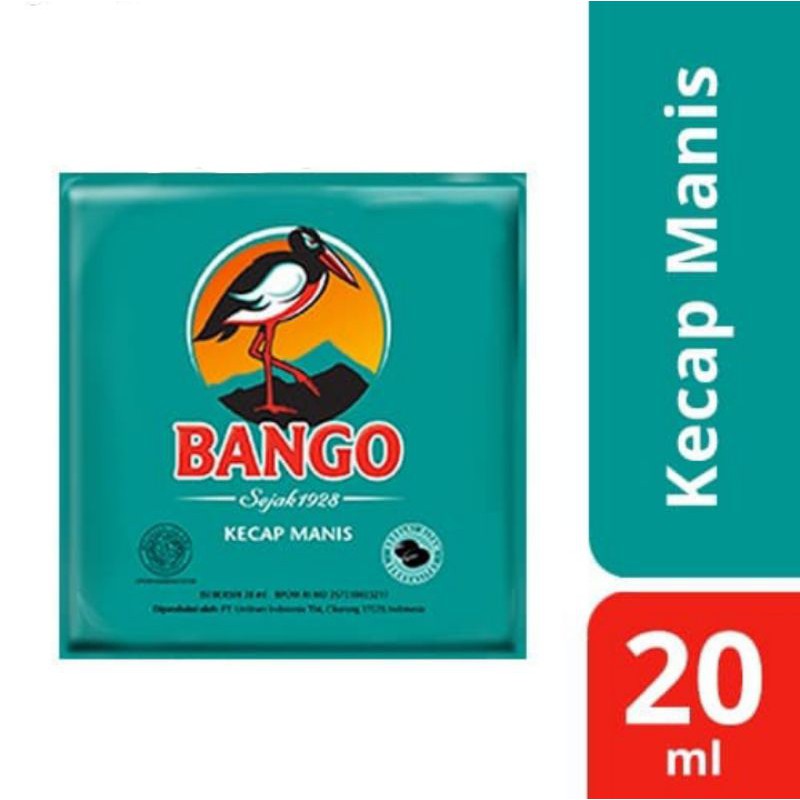 Jual [Isi 12 Sct] Bango Kecap Manis Kemasan Sachet 20ml @Rp.1000 Exp ...
