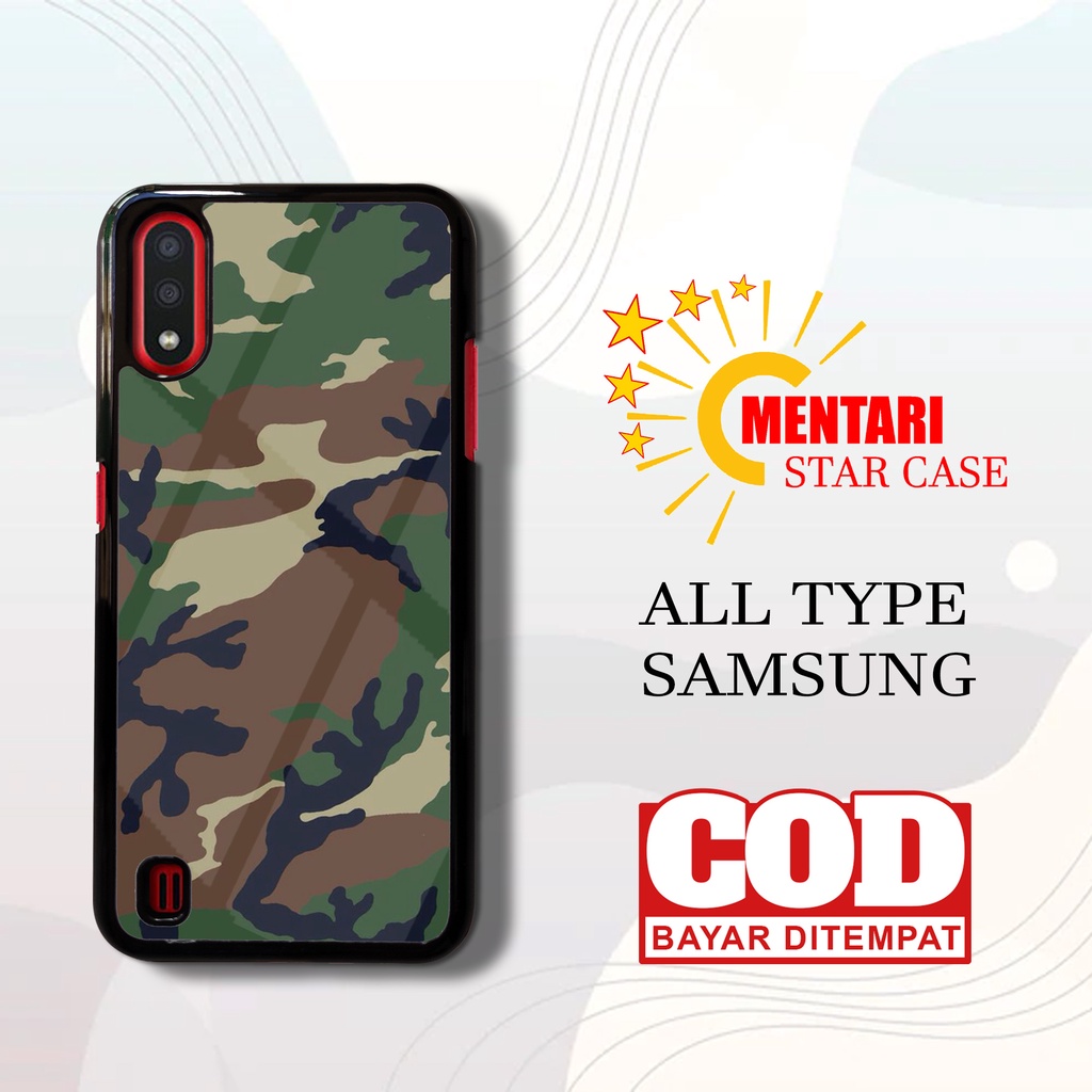 Jual Case SAMSUNG A01 M01 A01 CORE A02 A02S A03 ARMY Casing hp Case hp Hardcase Softcase Glossy ...