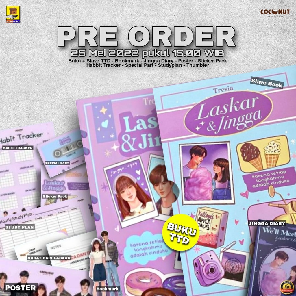 Jual Novel Laskar dan Jingga - Tresia | Shopee Indonesia