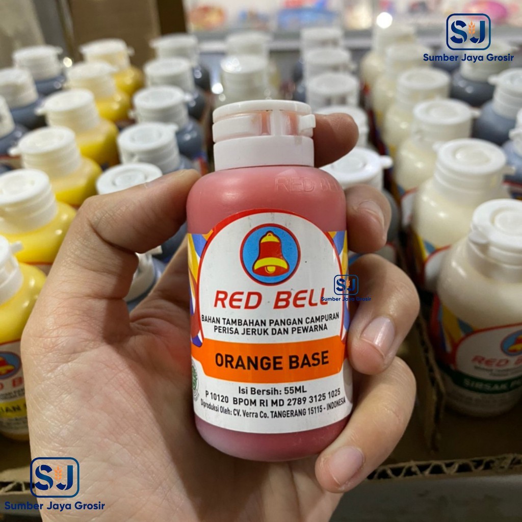 Jual RED BELL PERISA DAN PEWARNA MAKANAN 55ML | Shopee Indonesia