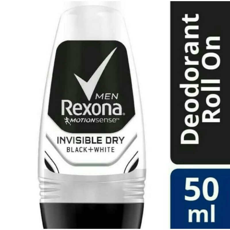 Jual Rexona Men Roll On Deodorant invisible dry 50ml | Shopee Indonesia