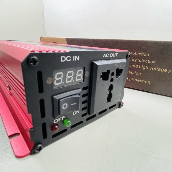 Jual Inverter Pure Sine Wave DC 12V to AC220V 2000W 2000 Watt Power Solar | Shopee Indonesia