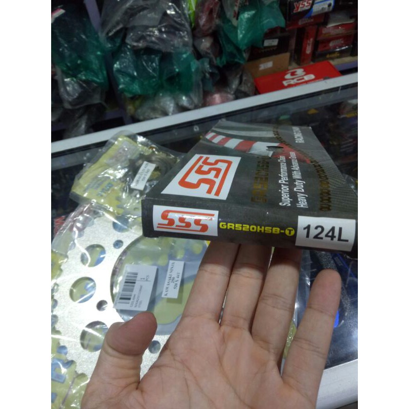 Jual gear set sss racing full set assy kawasaki ninja 250 karbu 250 fi ...