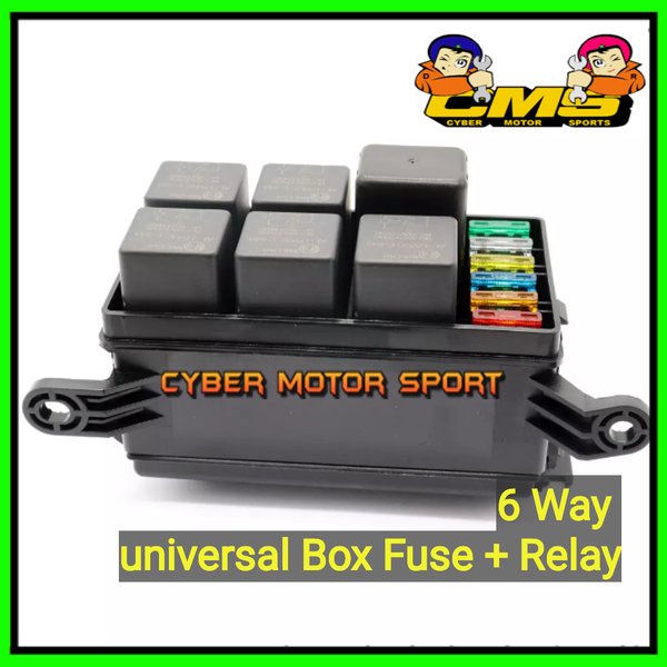 Jual box relay sekring mobil universal fullset. fuse box plus relay ...