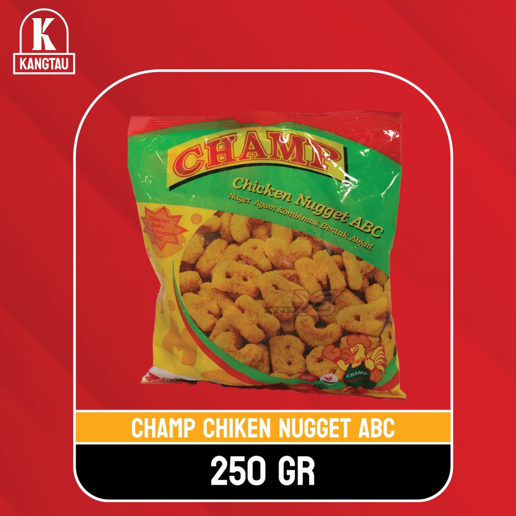 Jual Champ Chicken Nugget Abc 250GR | Shopee Indonesia