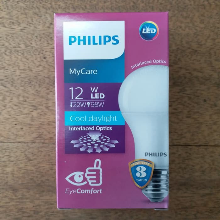 Jual Bohlam Lampu Philips LED 12 Watt Putih Terang Cool Day Light 12 W ...