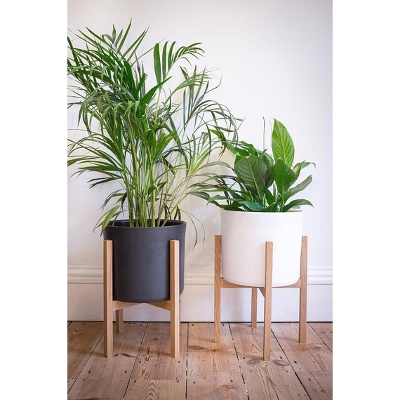 Jual Standing Planter Kayu Standing Pot Tanaman Kayu Termurah Tatakan ...