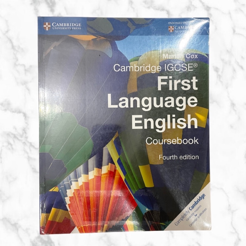 Jual Cambridge IGCSE First Language English Coursebook Fourth edition ...