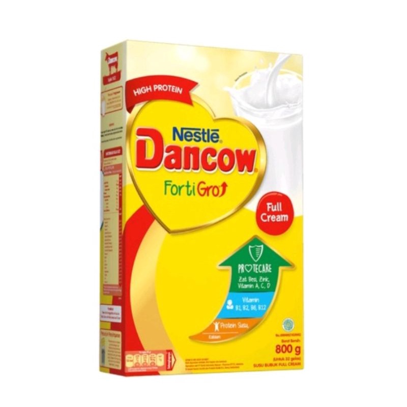 Jual DANCOW FORTIGROW FULL CREAM 780gr | Shopee Indonesia