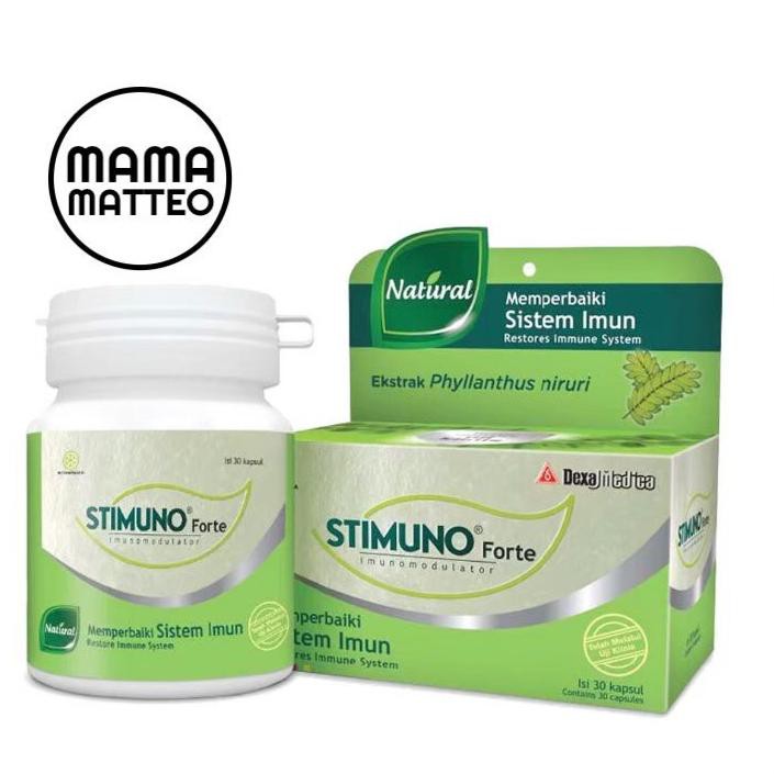 Jual Stimuno Forte Botol box isi 30 Kapsul / 30 capsul . | Shopee Indonesia