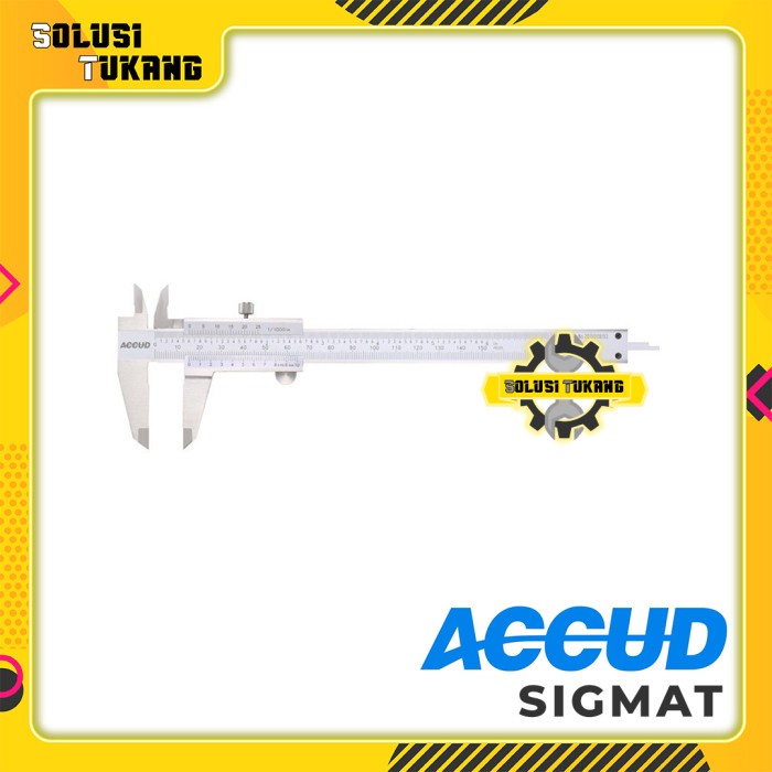 Jual Sigmat Jangka Sorong Manual 12 Inch Vernier Caliper 12" ACCUD | Shopee Indonesia