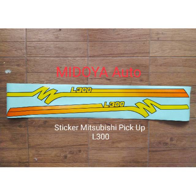 Jual Sticker Stiker Body Mitsubishi L300 1set | Shopee Indonesia
