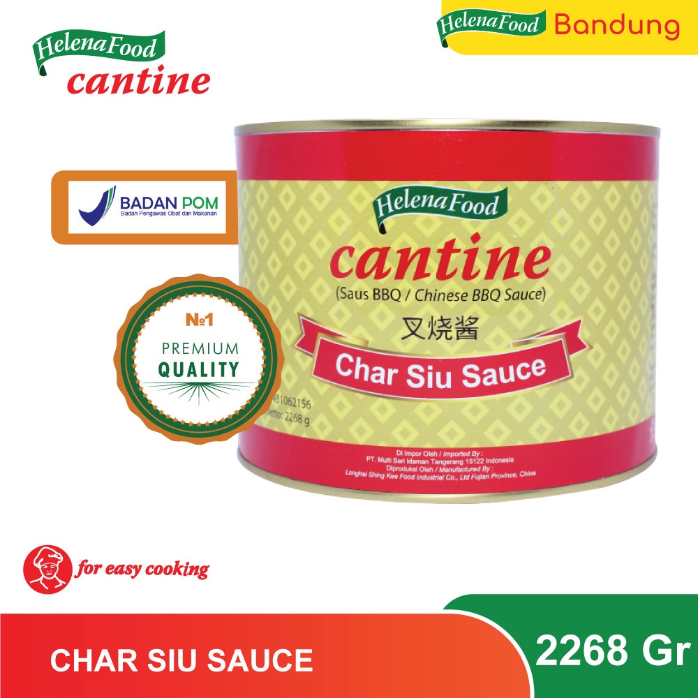 Jual Char Siu Sauce Cantine Saus Charsiu Barbeque Chinesse BBQ 2268 gr ...