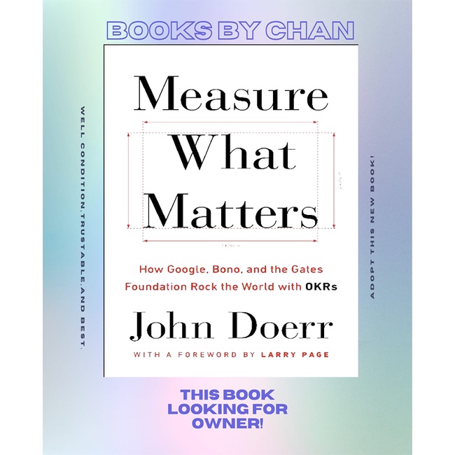 Jual Measure What Matters (John Doerr) | Shopee Indonesia