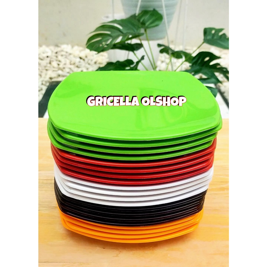 Jual PIRING MAKAN MELAMIN BESAR 6 Inc / PIRING PECELELE By Gricella ...