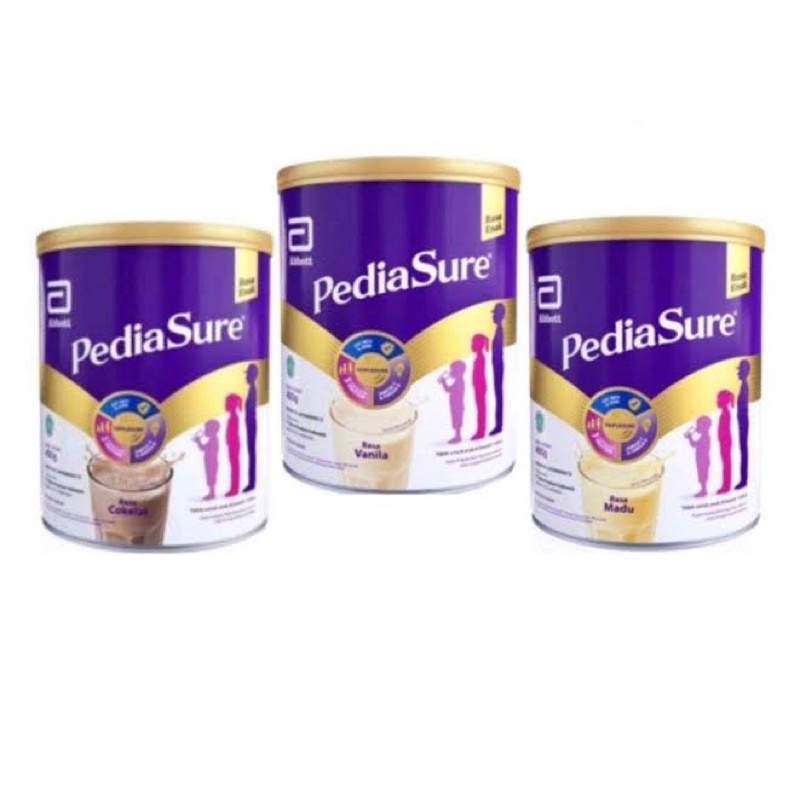 Jual PediaSure Triplesure Susu Formula Pertumbuhan Anak MADU/VANILA/COKLAT/CLASSIC MILKY 400gram ...