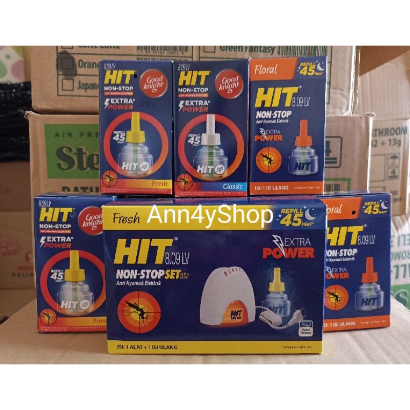 Jual Hit Non Stop Alat dan Refill Obat Anti Nyamuk | Shopee Indonesia