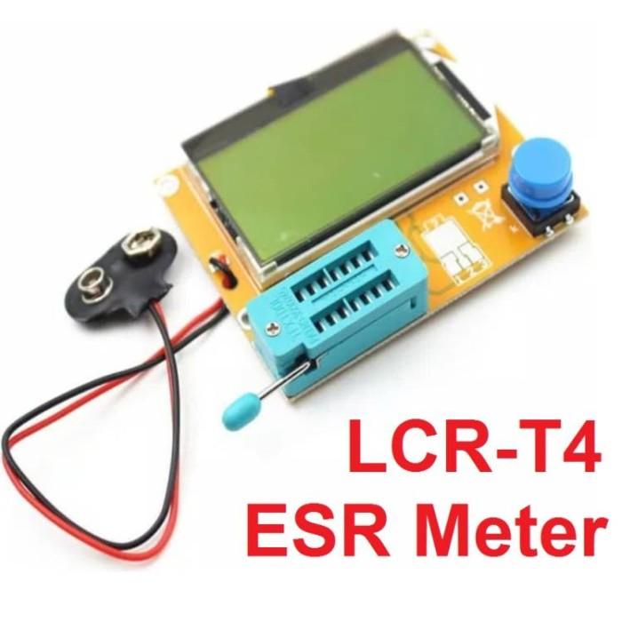 Jual Elect | Esr Meter Transistor Tester Digital Rcd Lcr T4 Led Mosfet ...