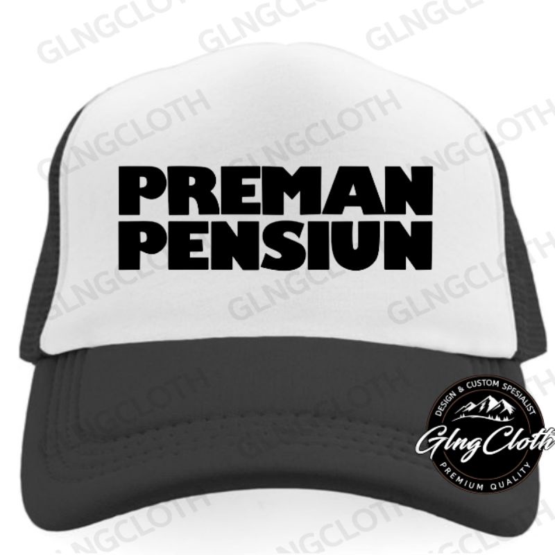 Jual Topi Preman Pensiun Trucker Jaring - Topi Preman Pensiun | Shopee ...