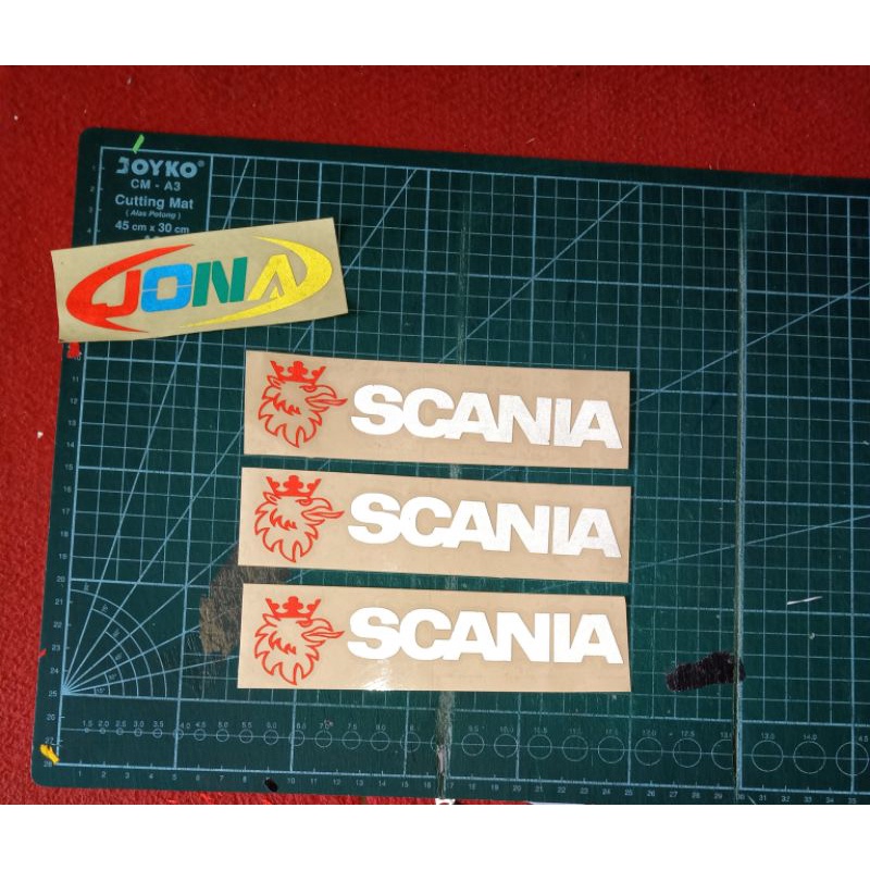 Jual Stiker cutting Scania PO Haryanto bus | Shopee Indonesia