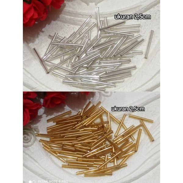 Jual 15g payet bambu patah ukuran 2,5cm | Shopee Indonesia