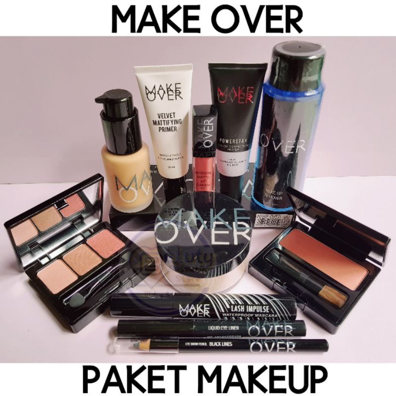Jual [11 Item] PAKET MAKE UP MAKE OVER LENGKAP BISA UNTUK SESERAHAN ...