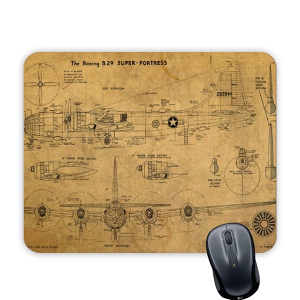 Jual Motif Pesawat Mouse Pad Alas Mouse Custom | Shopee Indonesia