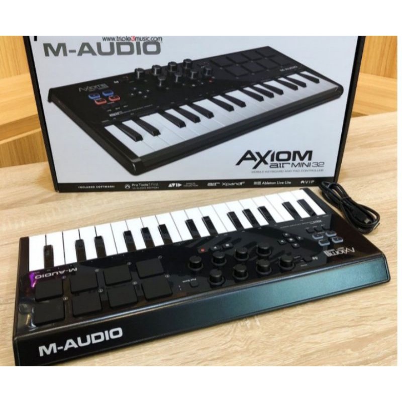 Jual keyboard controller m audio axiom mini 32 keys | Shopee Indonesia