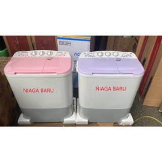 Jual MESIN CUCI SHARP 6.5 KG EST 70 MW LC UNGU 2 TABUNG | Shopee Indonesia