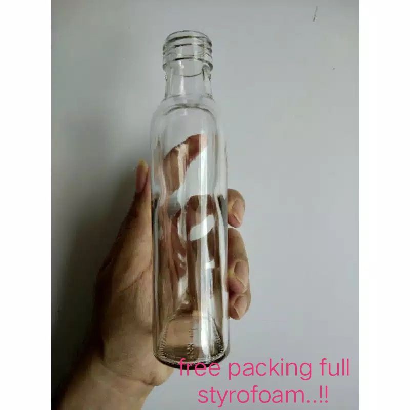 Jual Botol Kaca Gepeng 350ml | Shopee Indonesia