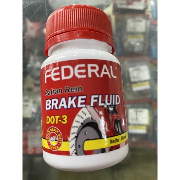 Jual MINYAK REM BRAKE FLUID 50ML FEDERAL HQ FED HQ ORIGINAL | Shopee ...