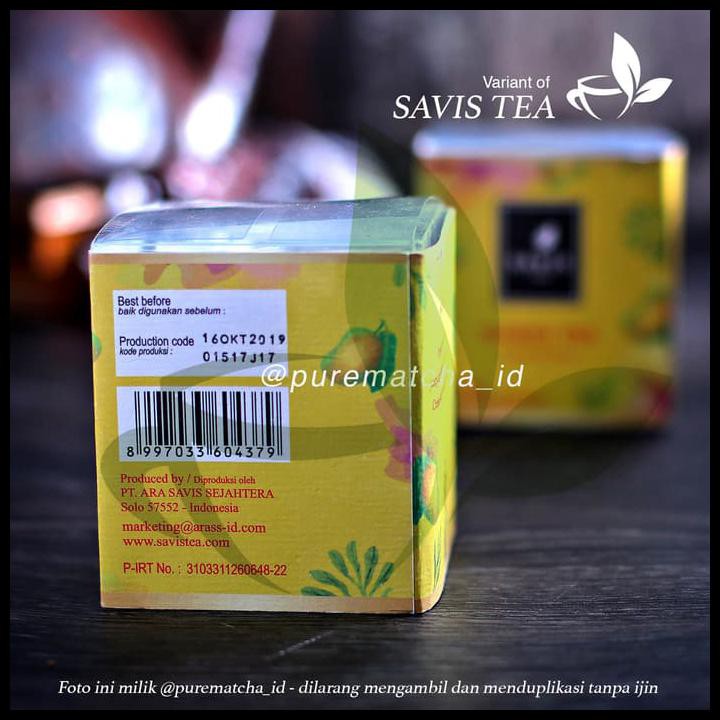 Jual Savis Tea - Premium Mango Tea 10 Teabags Teh Celup Mangga Cafe Box ...