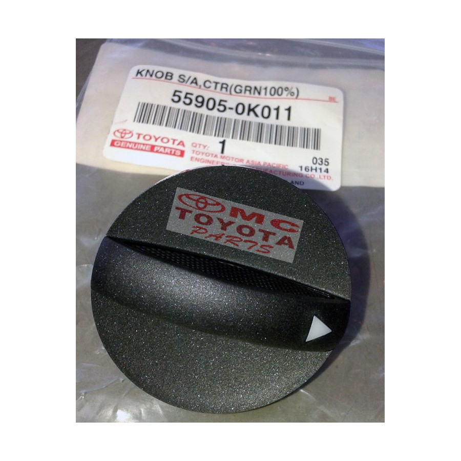 Jual Knob Knop Tombol Stelan Control AC Innova Hilux Fortuner 55905 ...