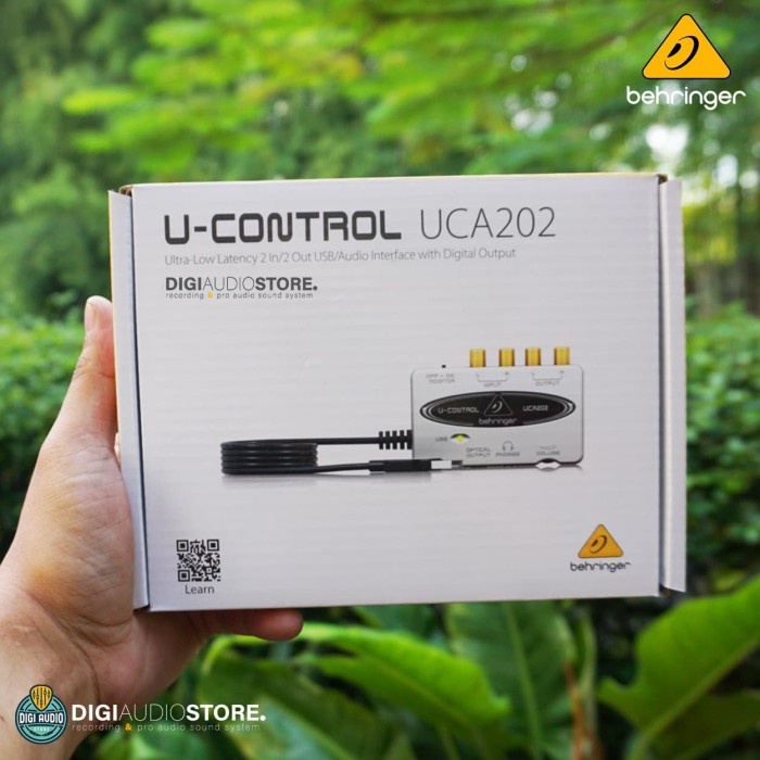 Jual Soundcard BEHRINGER UCA202 - Adapter Converter Jack RCA to USB ...