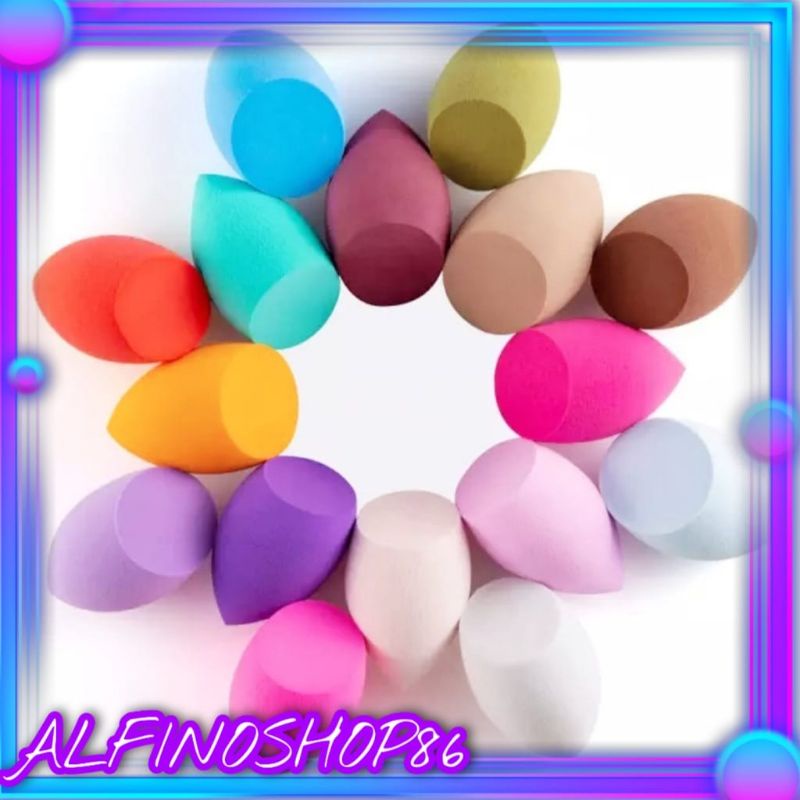 Jual MAKE UP SPONGE / SPONS BEAUTY BLENDER PUFF / Make Up Spons Egg ...