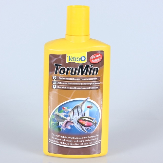Jual Tetra Torumin Black Water 500 ml Vitamin Ikan Anti Stres untuk ...