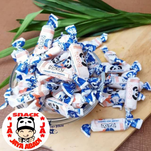 Jual Permen Susu Kelinci cap Panda/ Milk Candy/ Permen Susu lunak cap ...