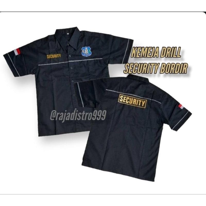 Jual KEMEJA SECURITY / KEMEJA SATPAM _ BAJU SECURITY kemeja seragam ...