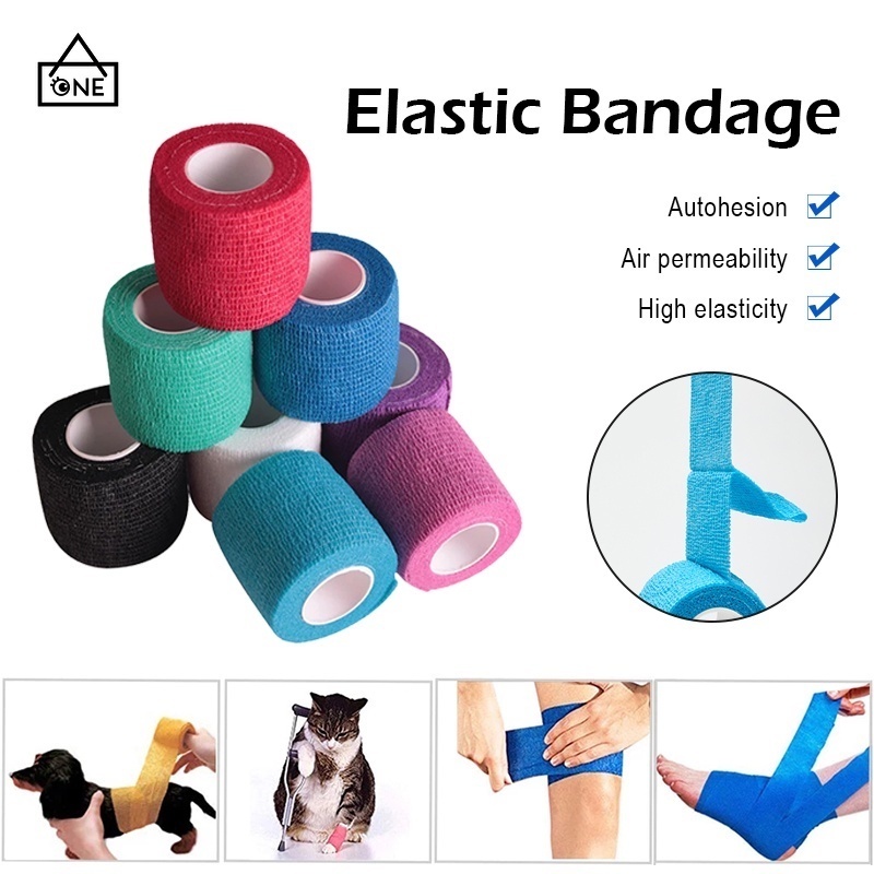 Jual Finger Tape Wrist Tape 4.5 meter Taping Olahraga Tapping Volly ...