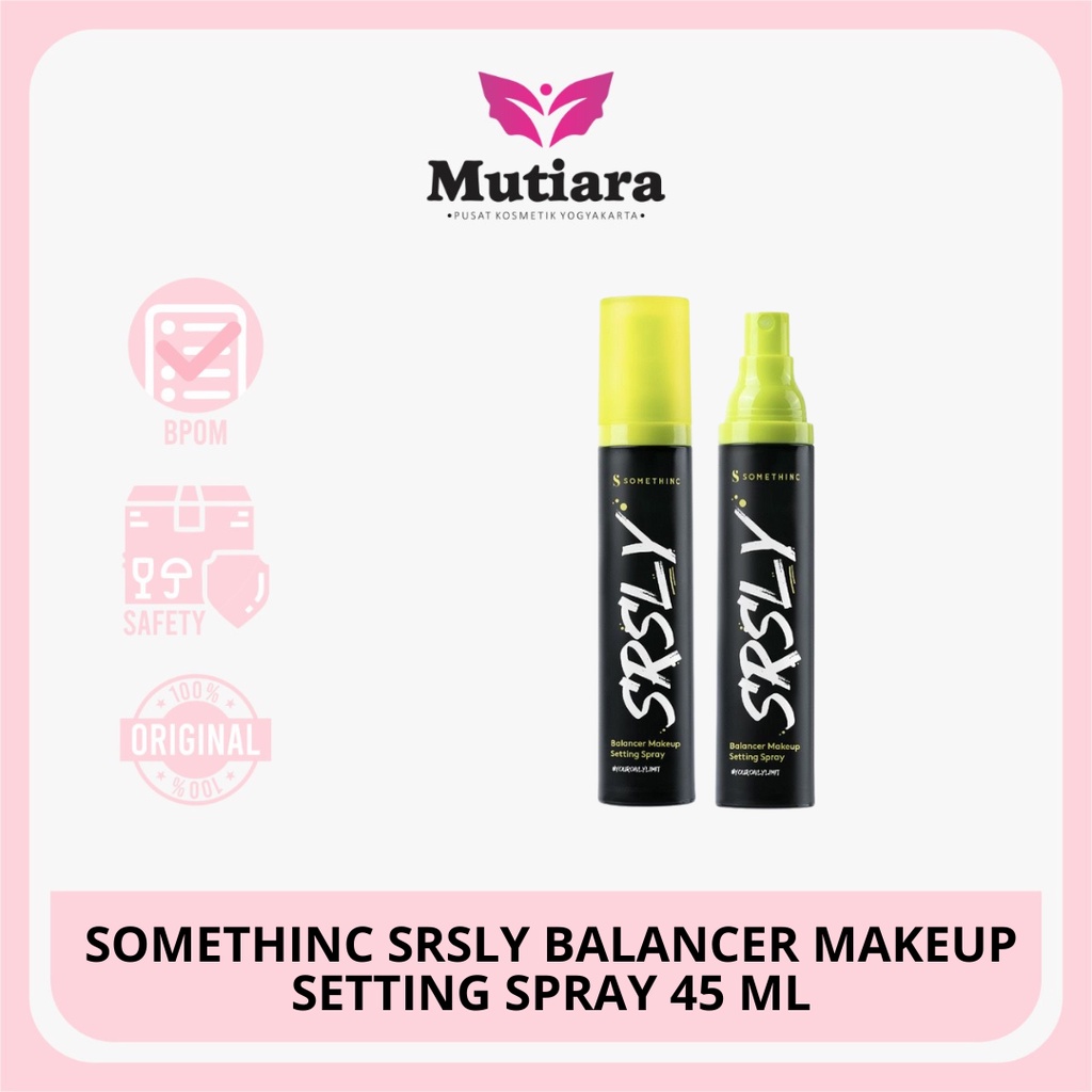 Jual SOMETHINC SRSLY BALANCER MAKEUP SETTING SPRAY | Shopee Indonesia